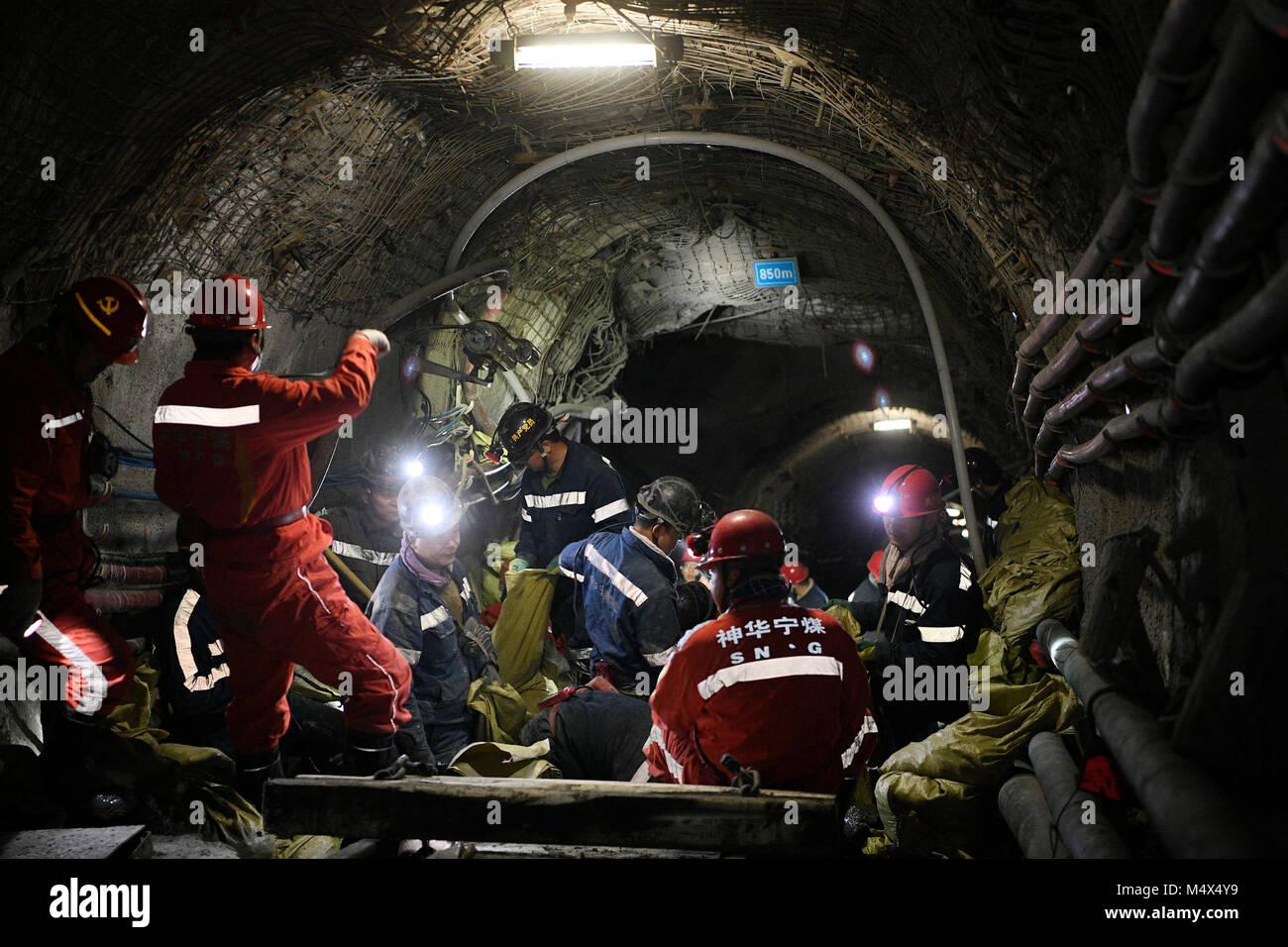Mine maintenance team hi-res stock photography and images - Alamy