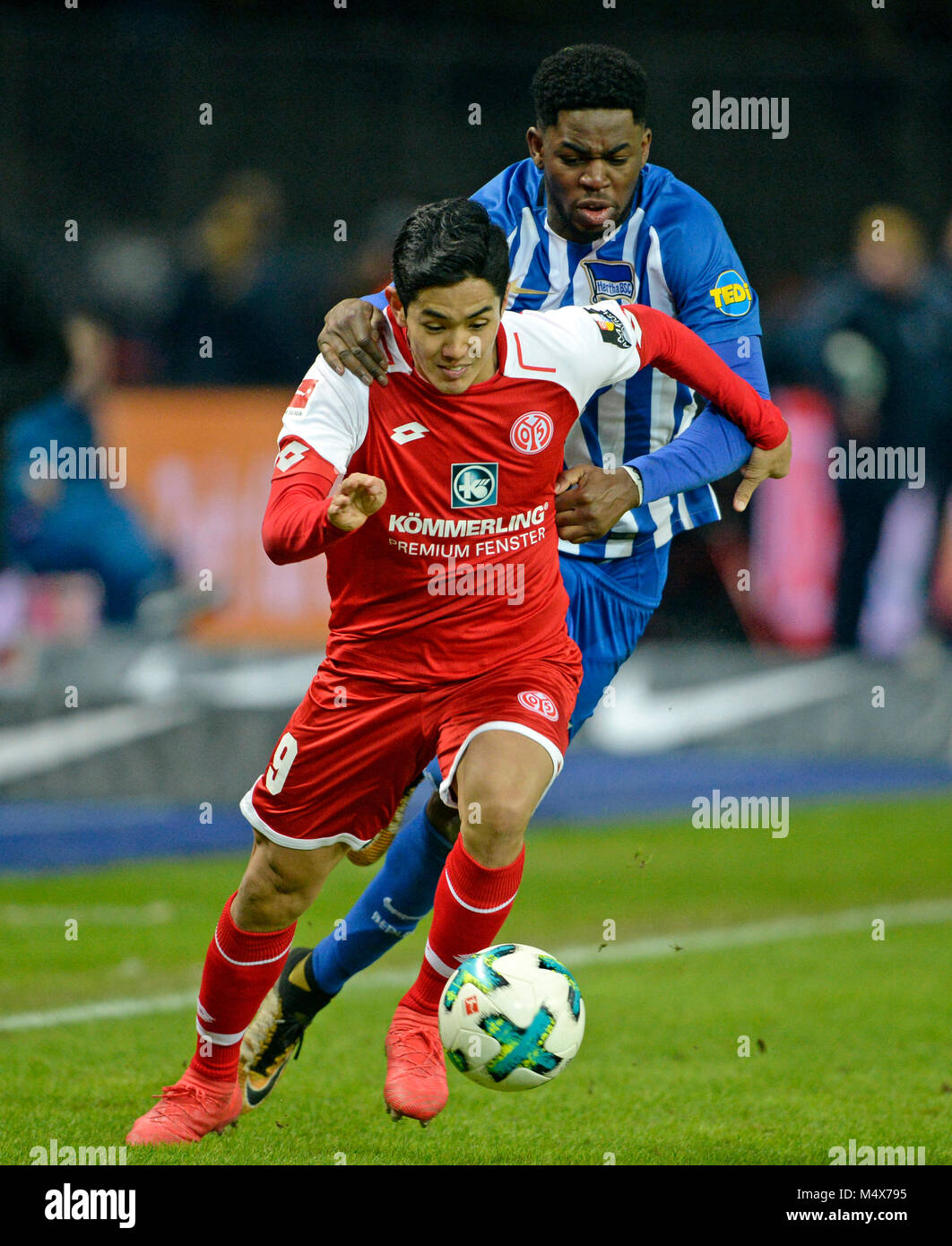 Berlin, Deutschland. 16th Feb, 2018. NO SALES IN JAPAN! left to right ...