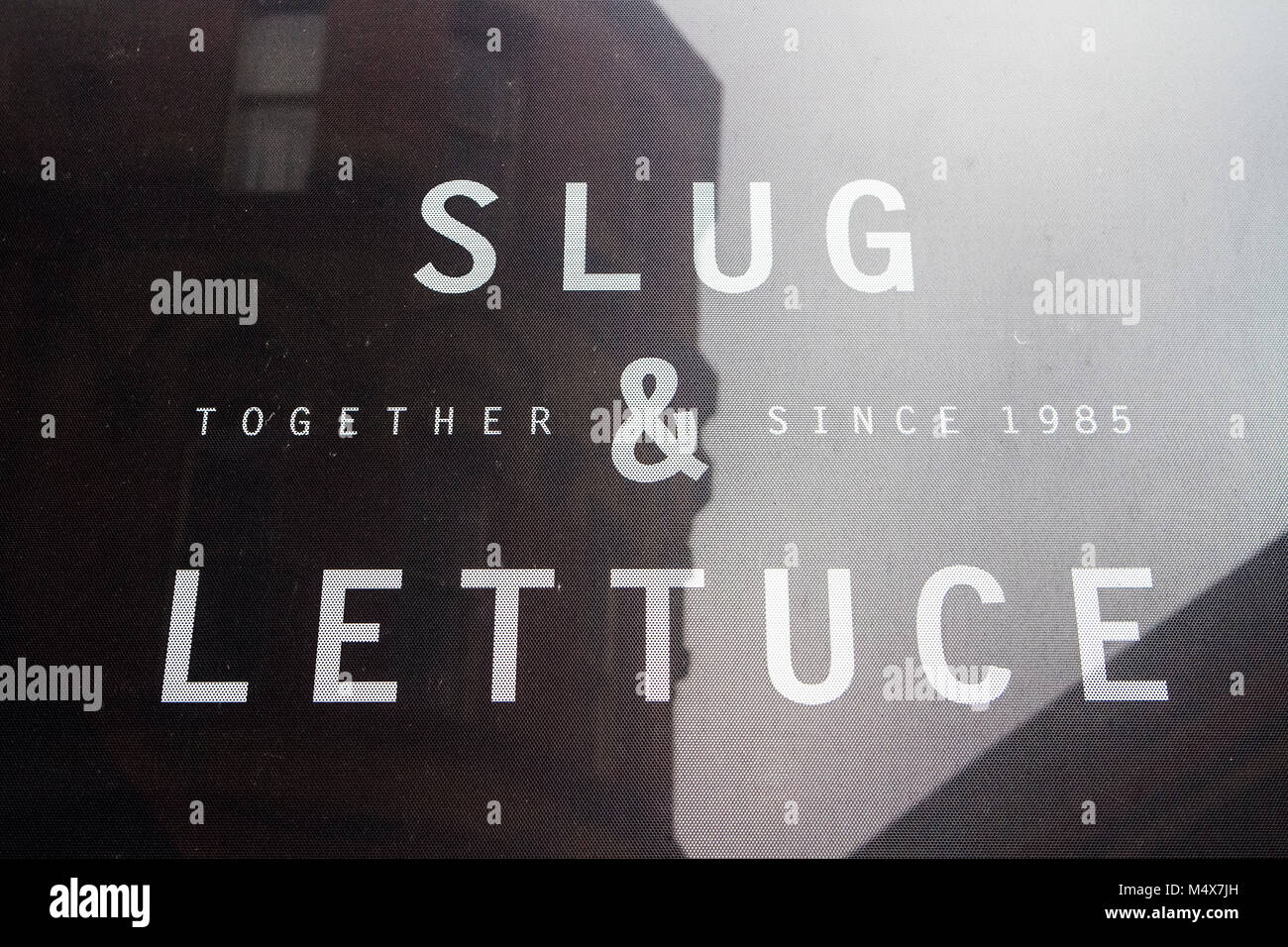Slug & Lettuce restaurant chain in Manchester city centre, United ...