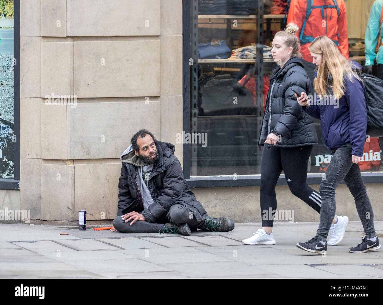homeless homelessness sleeping rough beg beggar begging hungry cold ...