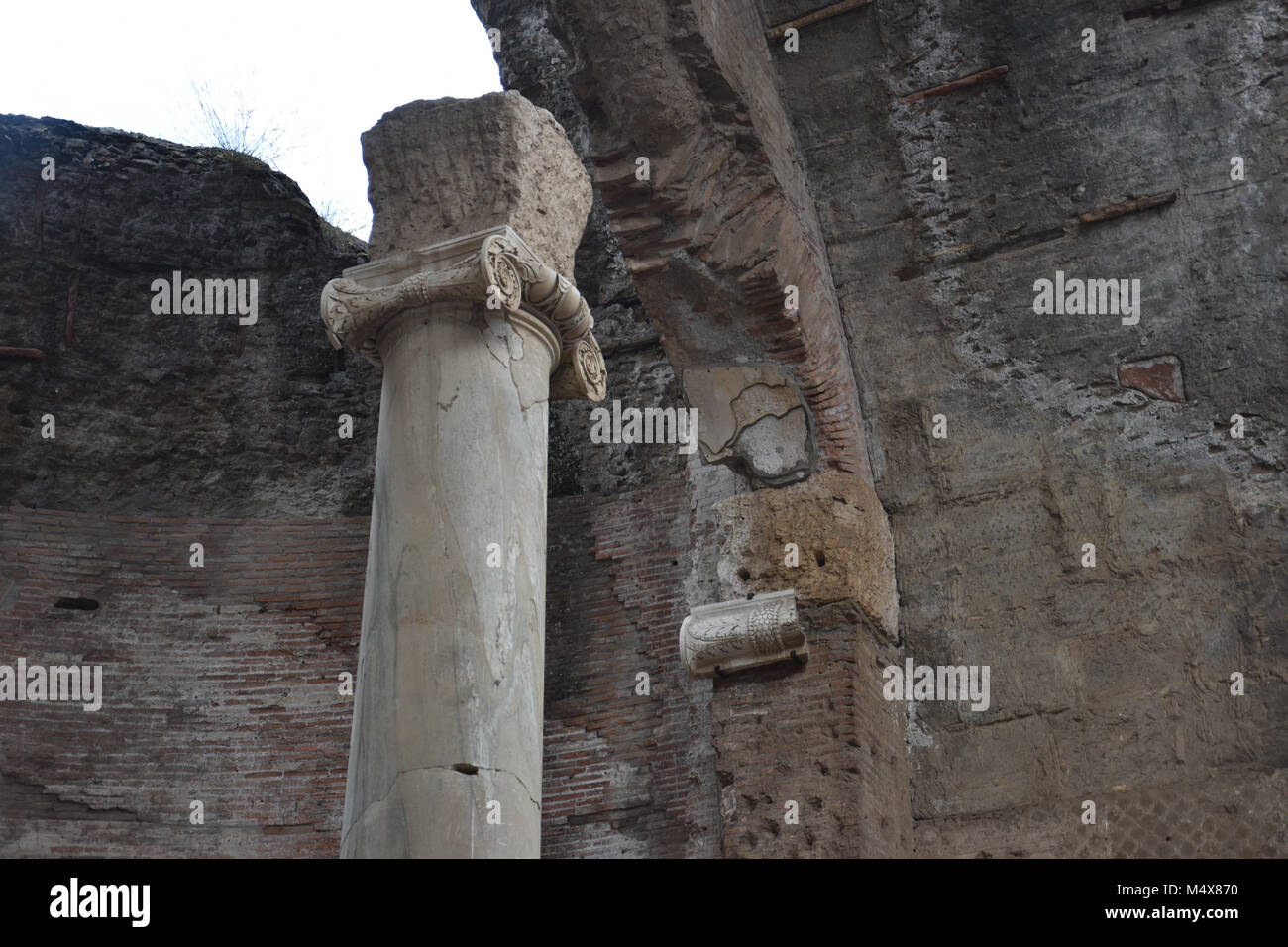 Hadrians column rome hi-res stock photography and images - Alamy