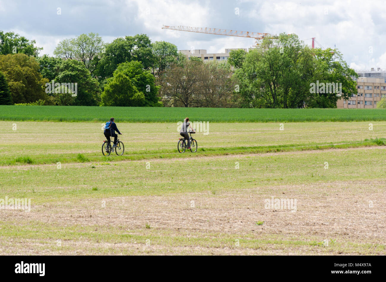 Cycling france field hi-res stock photography and images - Alamy