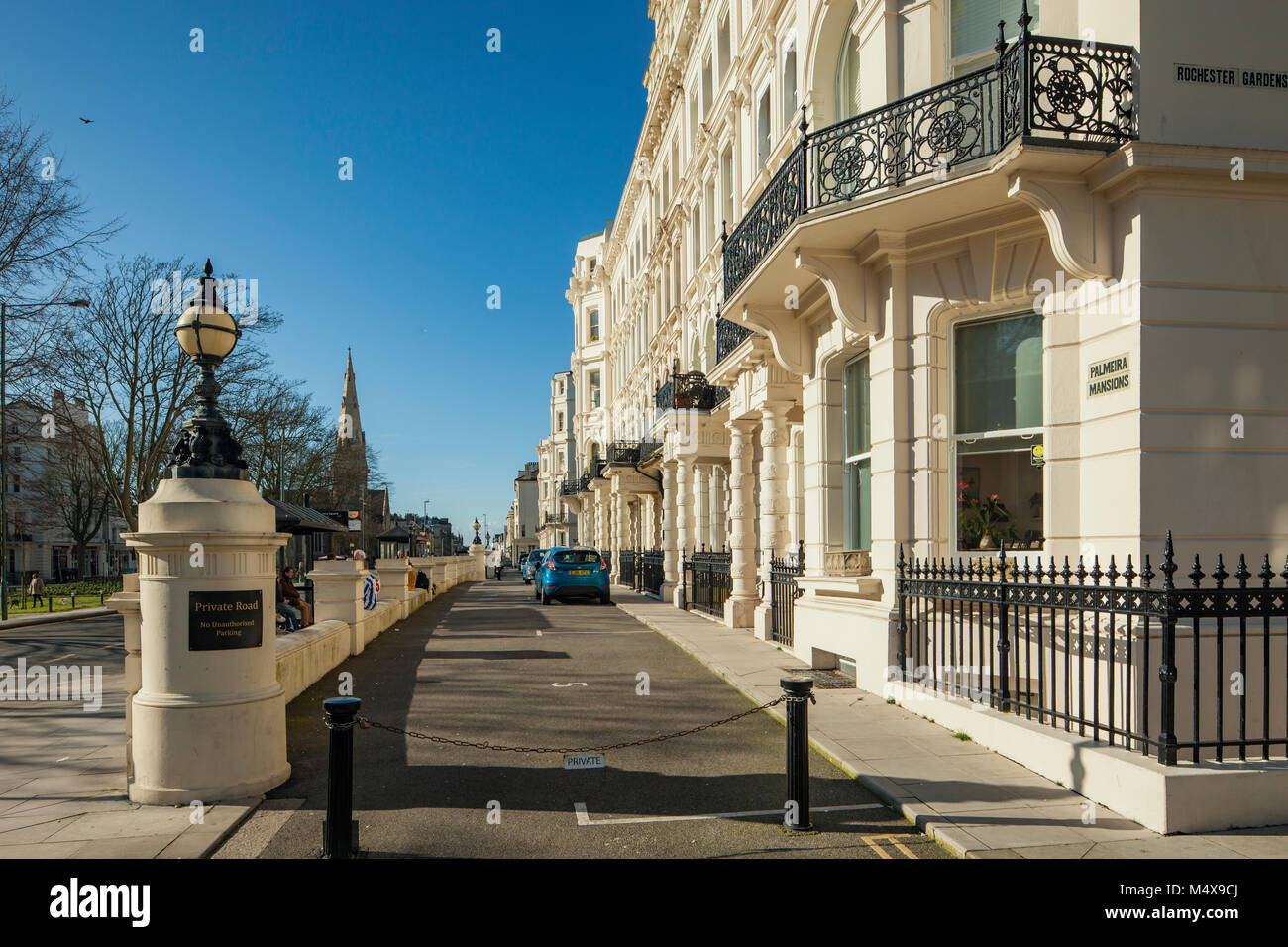Hove city centre, East Sussex, England Stock Photo - Alamy