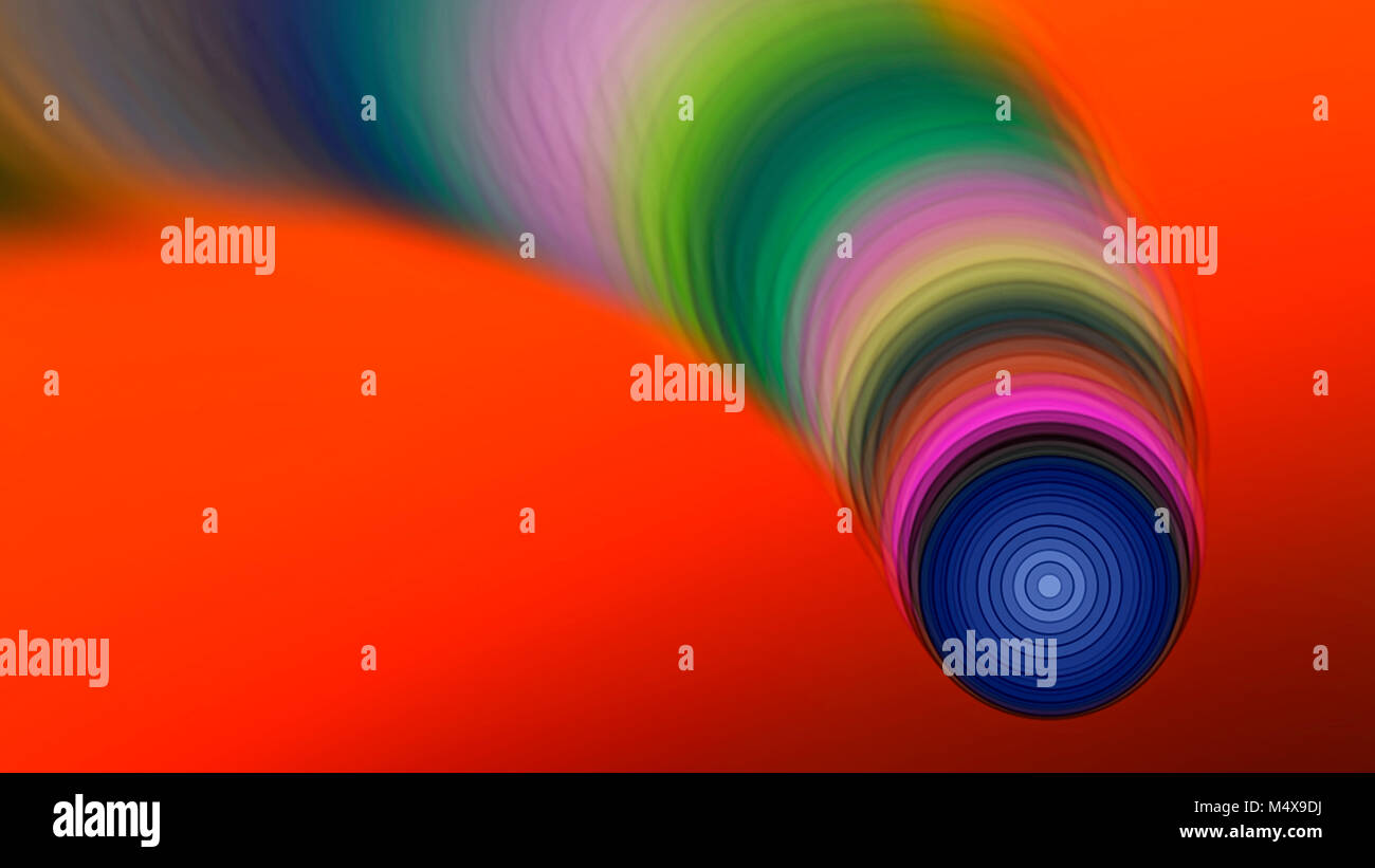 An Abstract illustration based on a spinning disc, could be a Vinyl LP ...