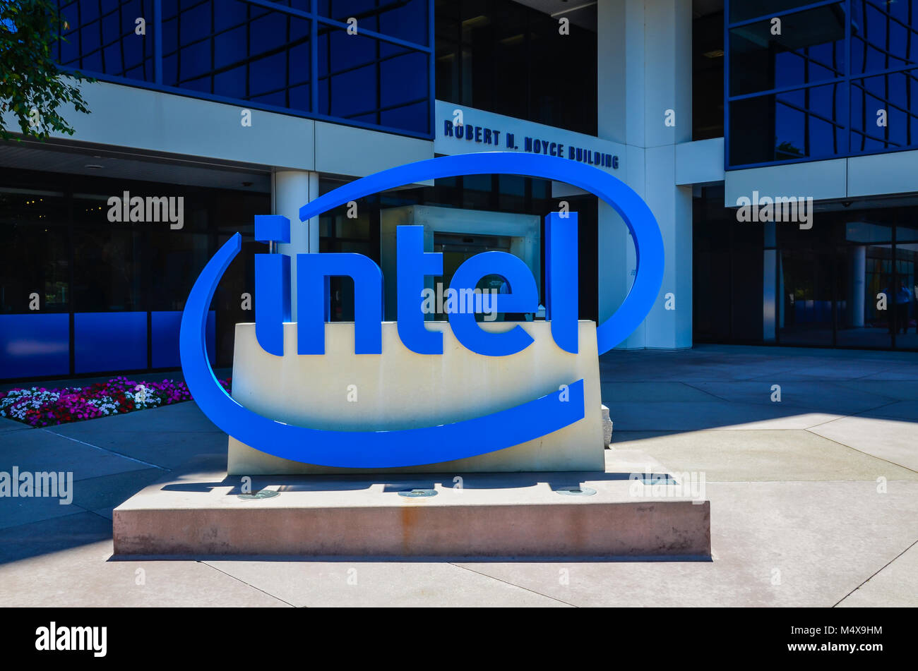 The Intel Museum located at Intel's headquarters in Santa Clara ...