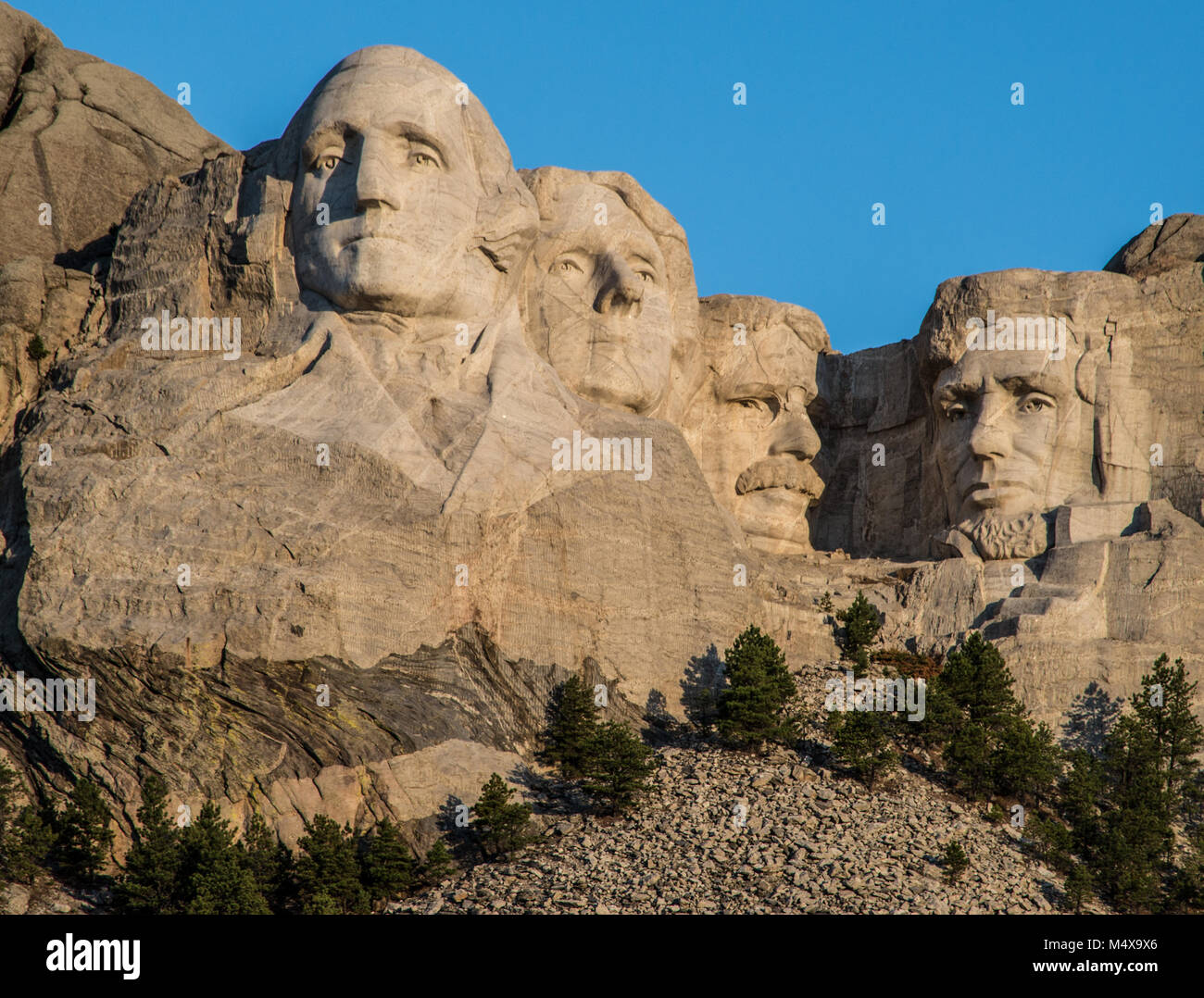 Mount Rushmore near Rapid City in South Dakota Stock Photo - Alamy