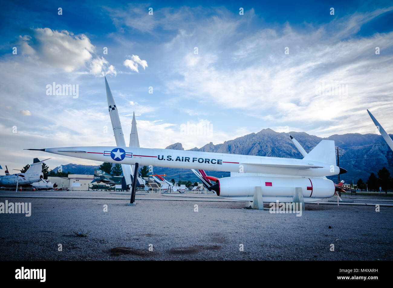 The North American Aviation AGM-28 Hound Dog was a supersonic, turbojet ...