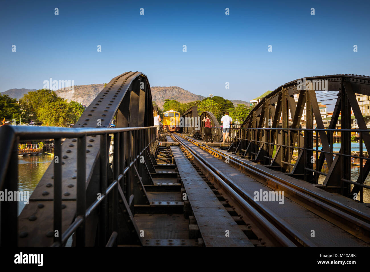 Kanchanaburi bridge war hi-res stock photography and images - Alamy