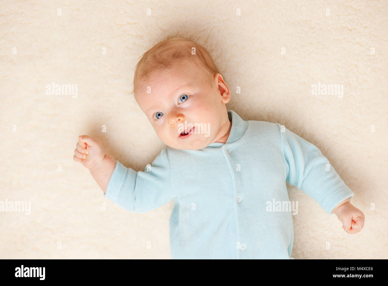 Two months old baby Stock Photo - Alamy