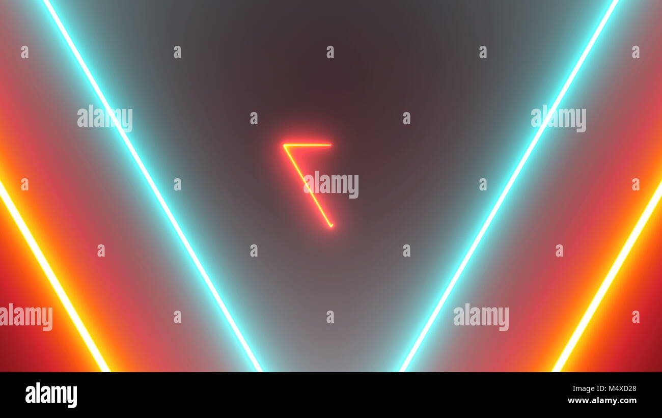 Moving colorful triangles hi-res stock photography and images - Alamy