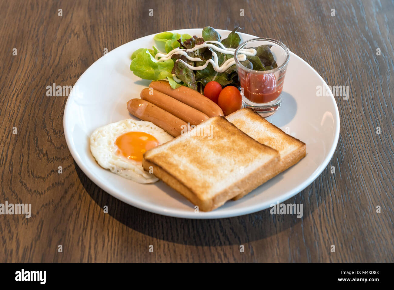 Toast and jam breakfast set hi-res stock photography and images - Alamy