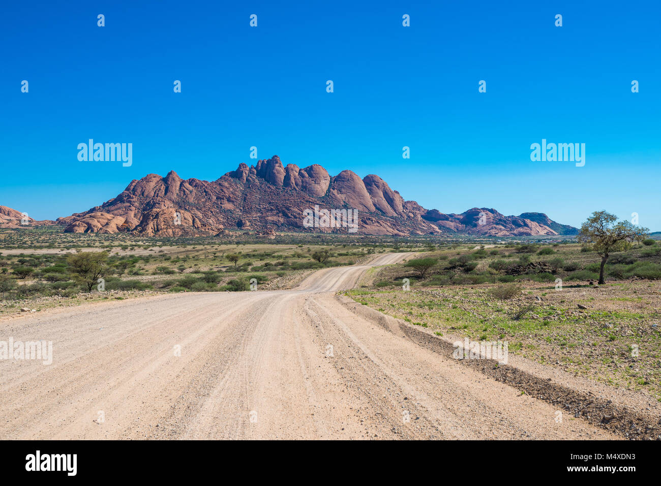 Spitzkoppe, unique rock formation in Damaraland, Namibia Stock Photo ...