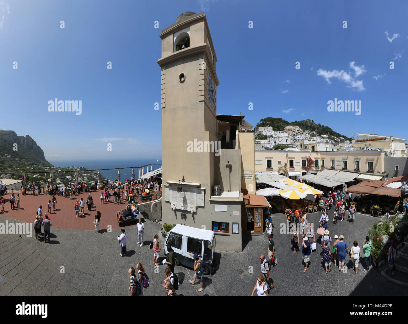 Clock tower capri hi-res stock photography and images - Alamy