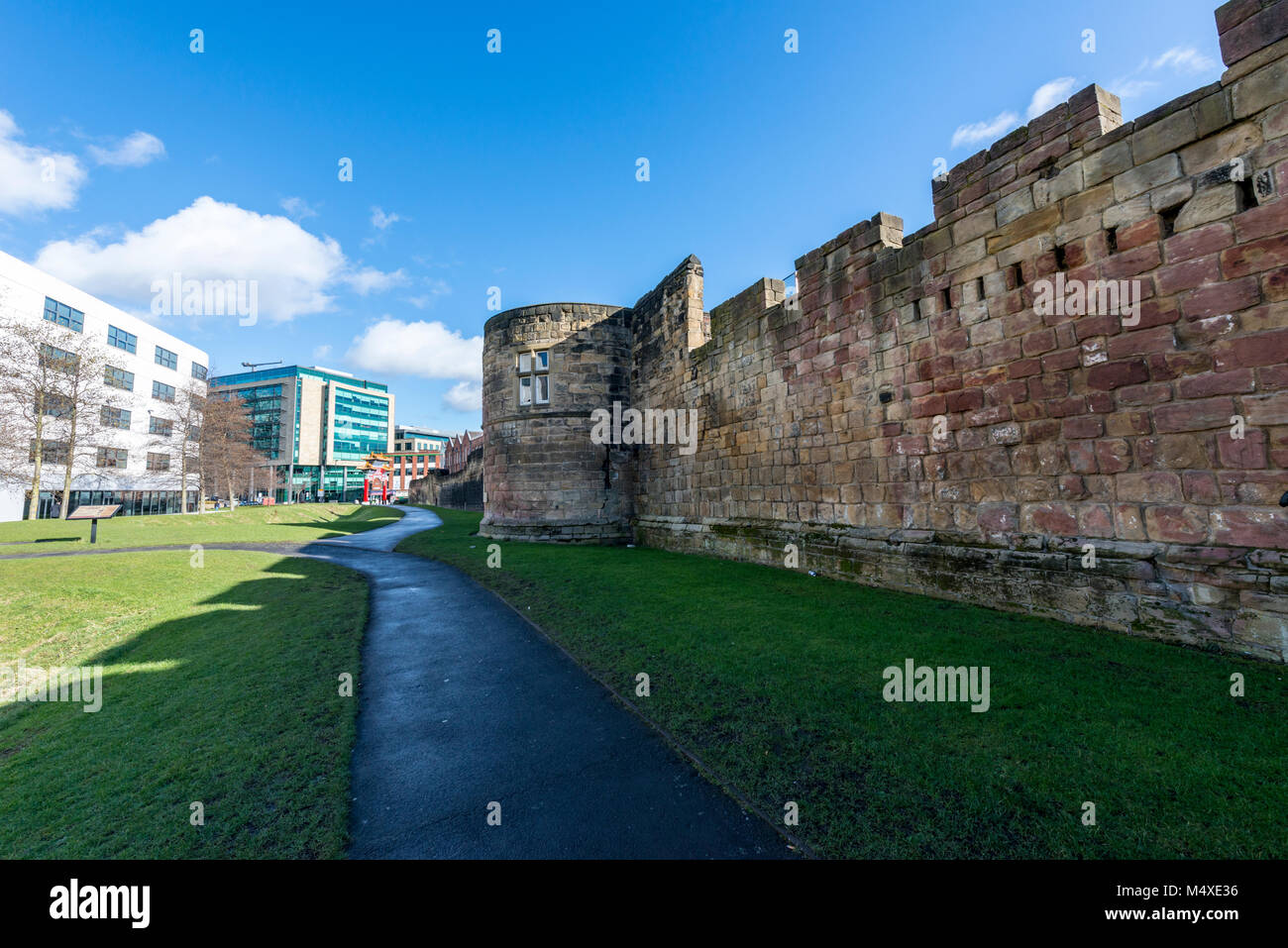 Town Wall, Newcastle upon Tyne, UK Stock Photo - Alamy