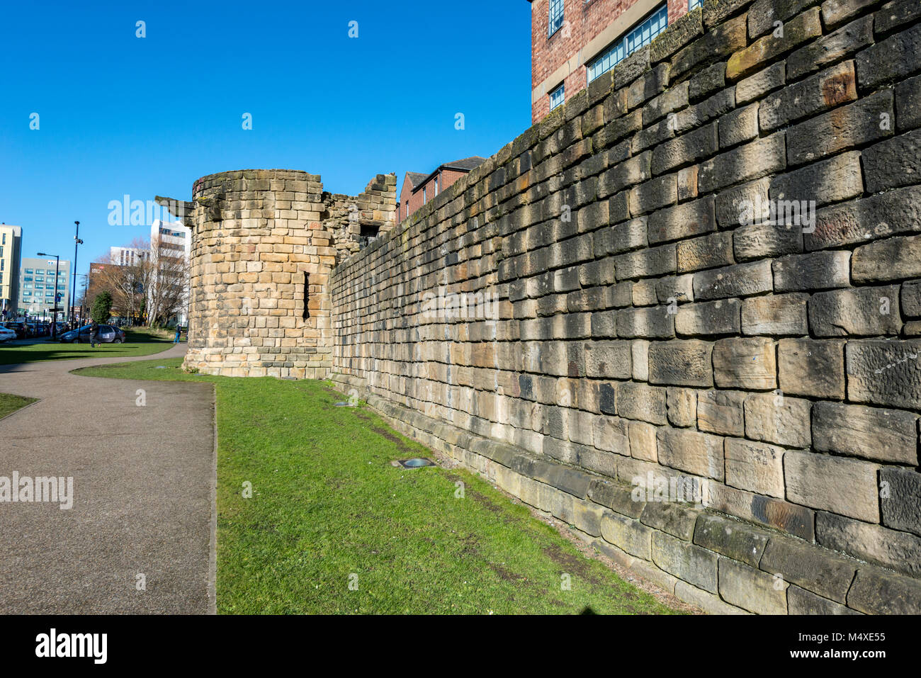 Town Wall, Newcastle upon Tyne, UK Stock Photo - Alamy