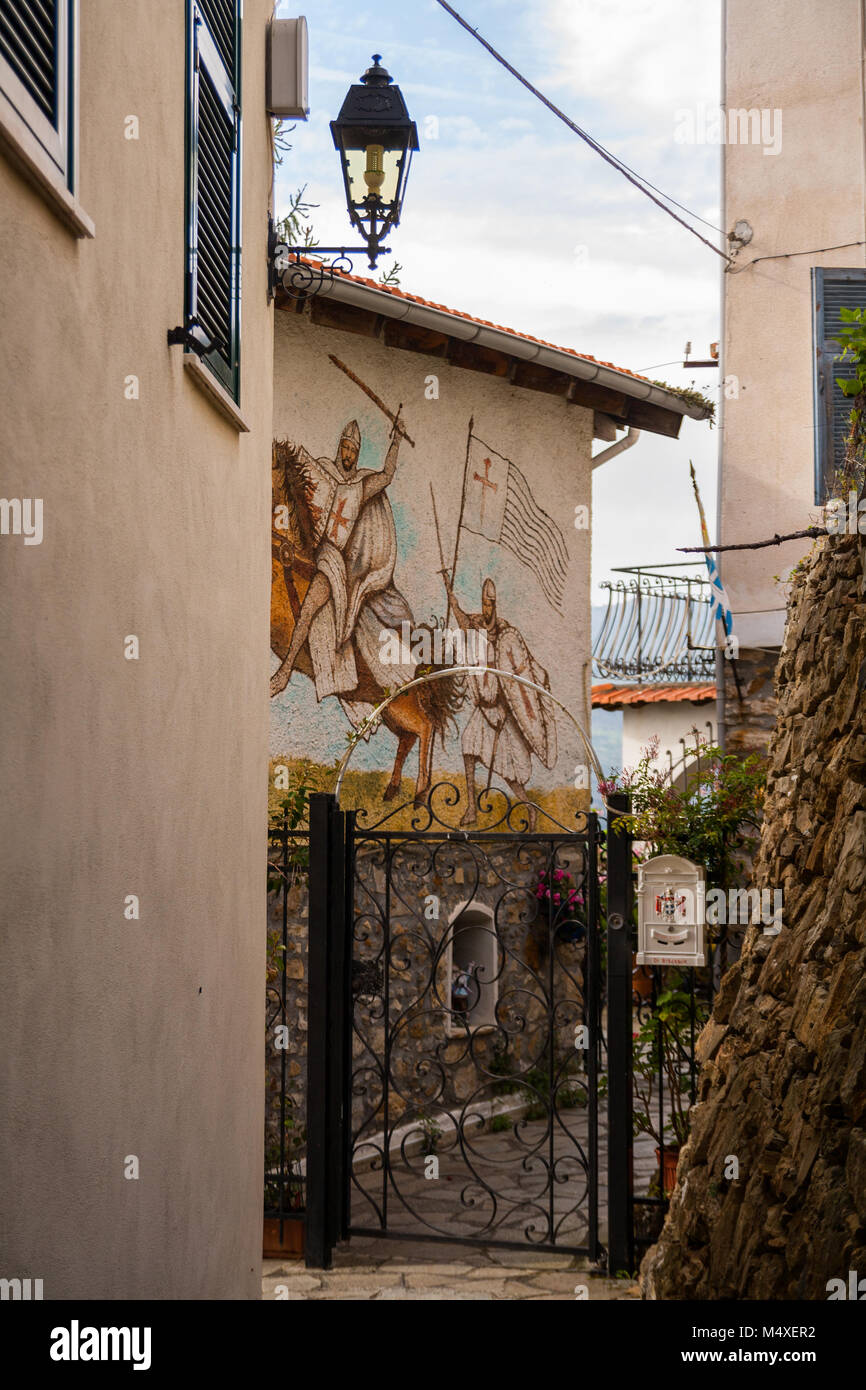 The principality of Seborga, Imperia, Liguria, Italy Stock Photo - Alamy