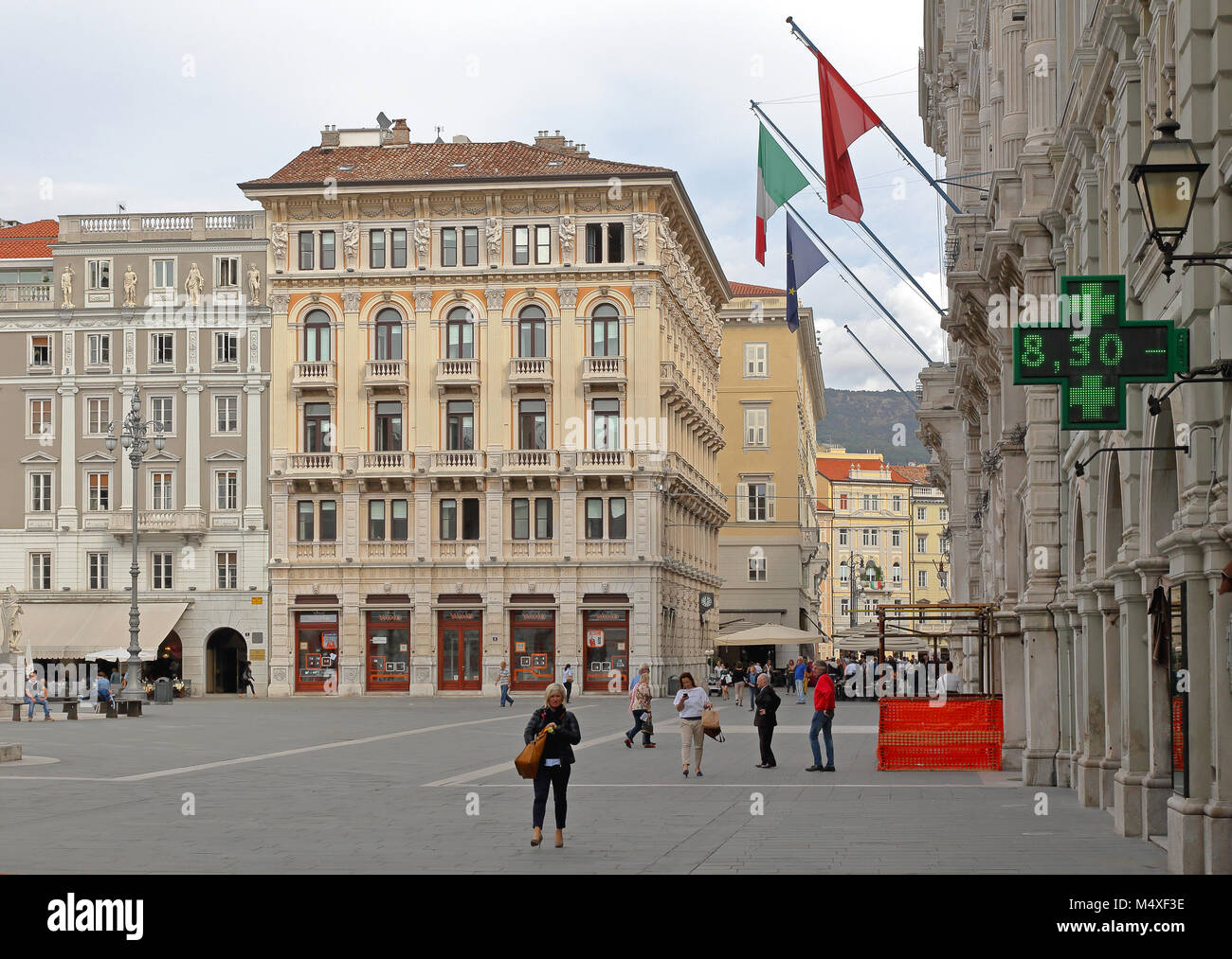 Trieste square hi-res stock photography and images - Alamy