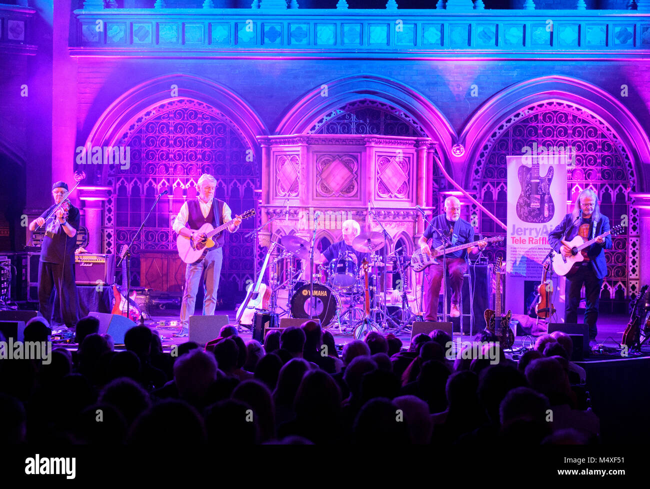 Fairport Convention playing at the Union Chapel, Islington, London ...