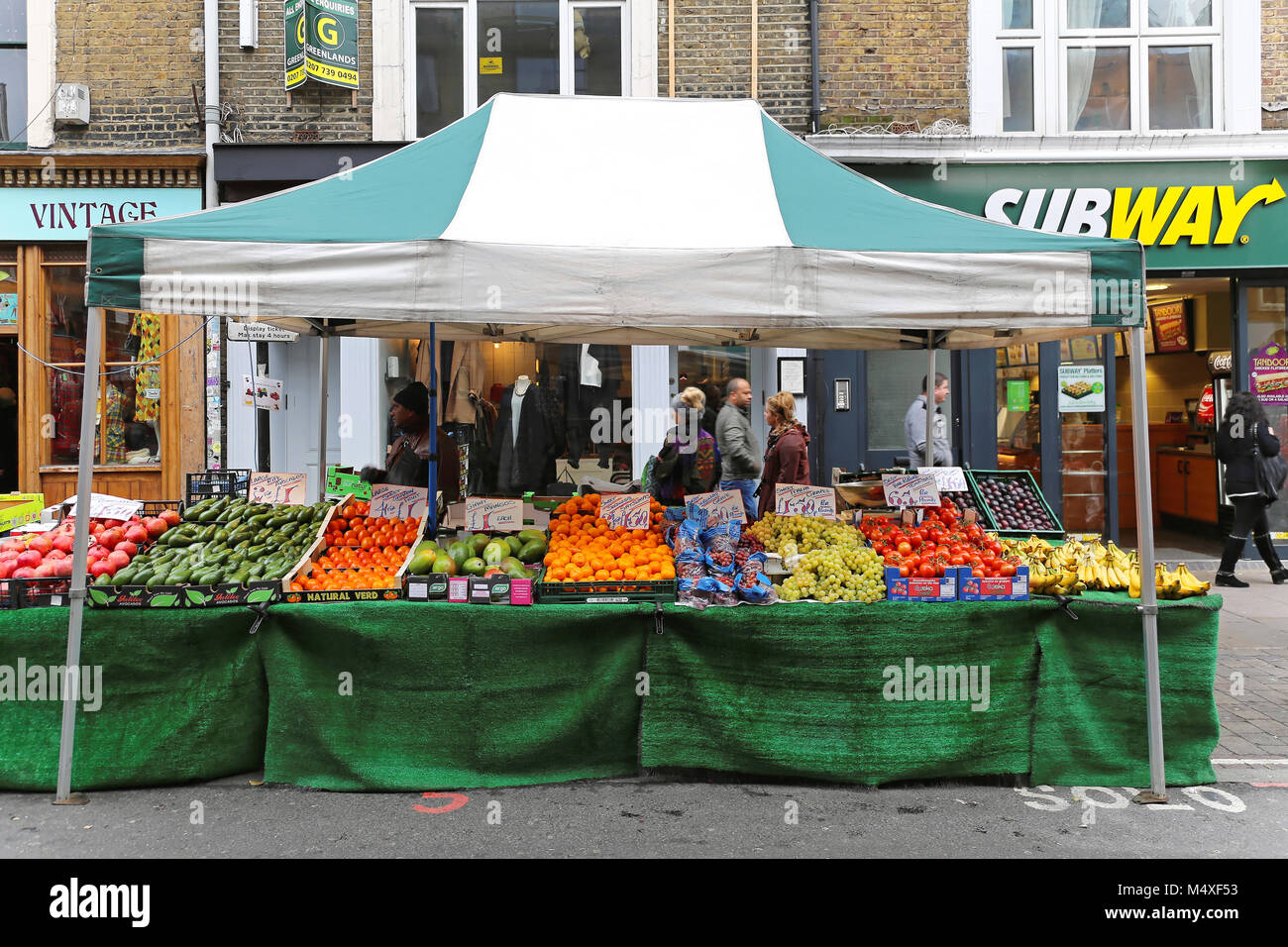 Street Market Stall Stock Photo - Alamy