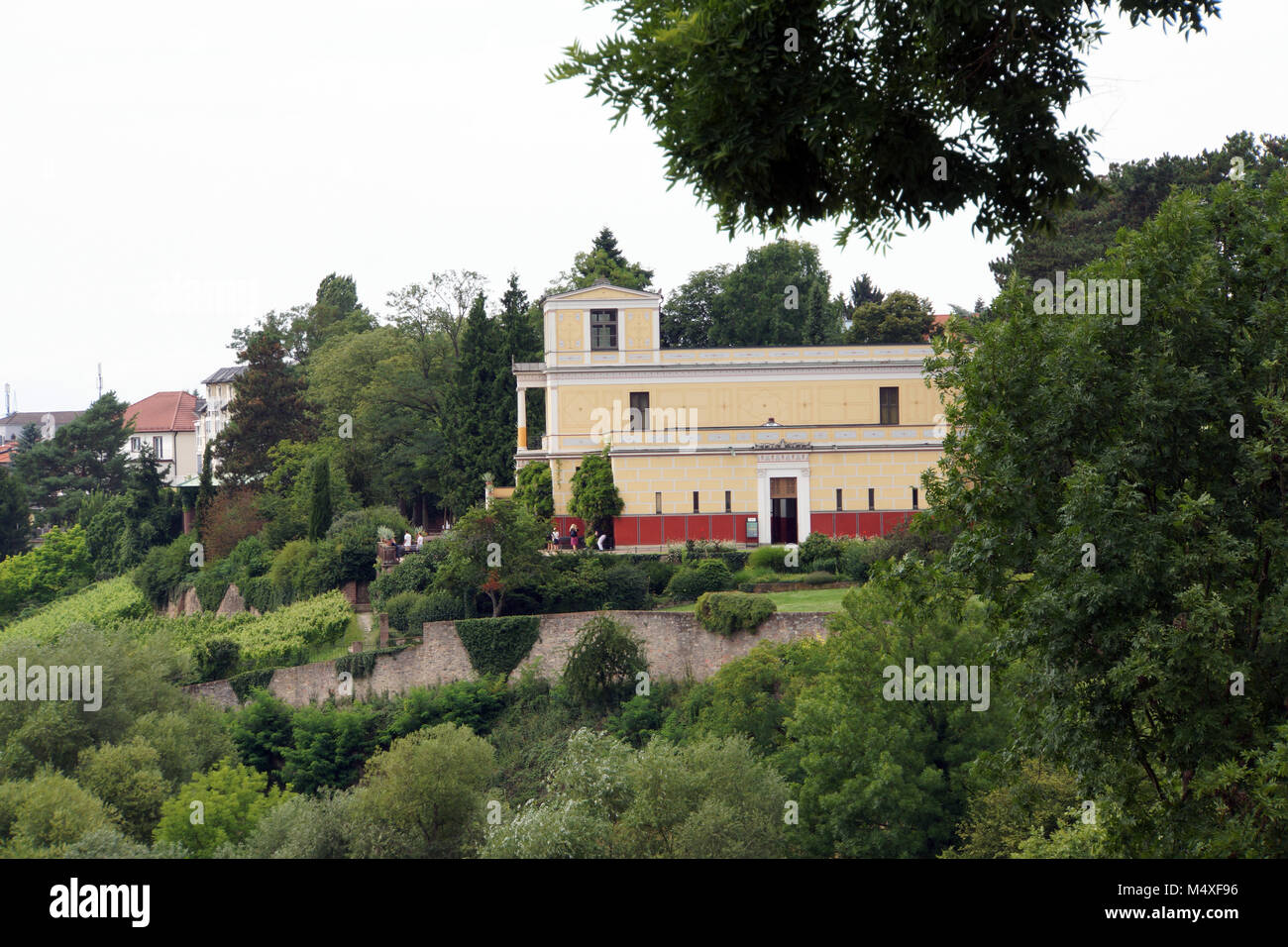 Pompejanum in the palace garden Stock Photo - Alamy