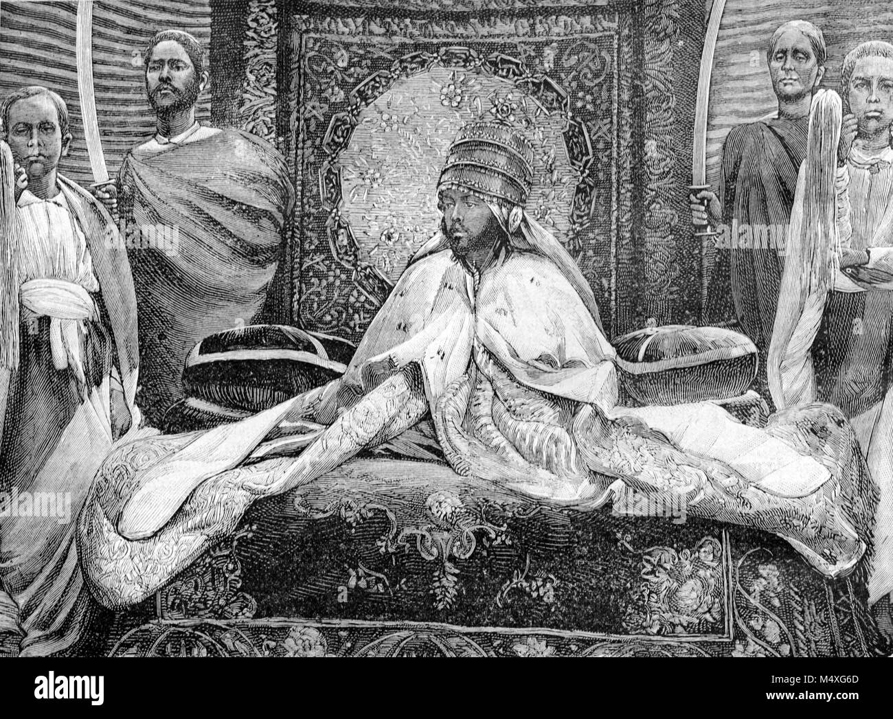 Menelik ii hi-res stock photography and images - Alamy