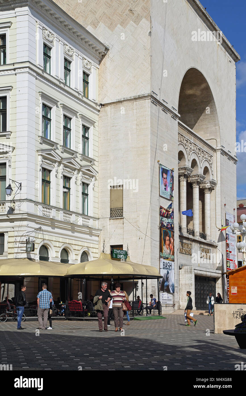 Theatre and Opera Timisoara Stock Photo - Alamy