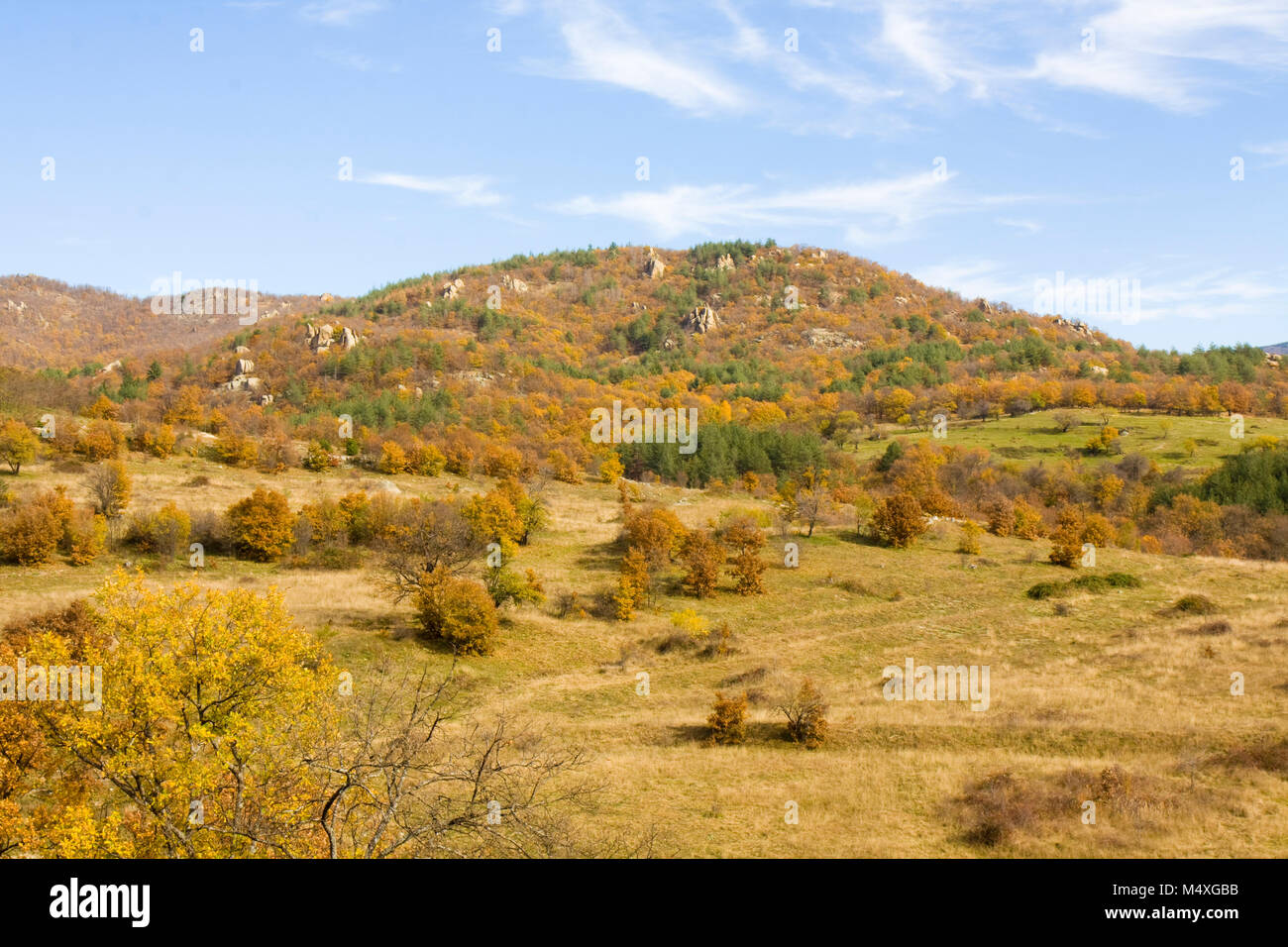 Hills in autumn, Bulgaria Stock Photo - Alamy