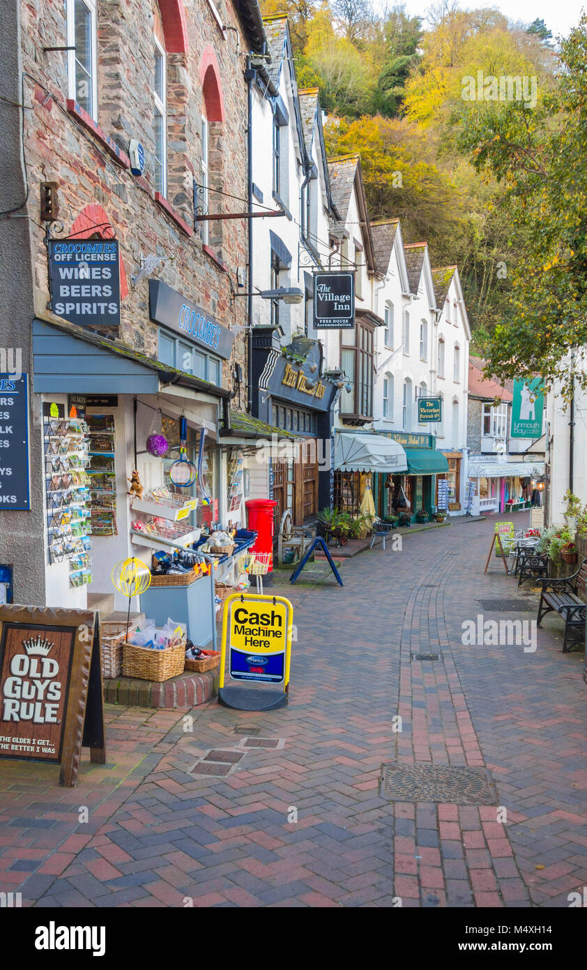 Lynton Town Stock Photos & Lynton Town Stock Images - Alamy