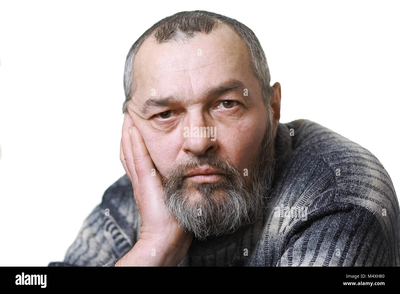 Sad with a beard hi-res stock photography and images - Alamy