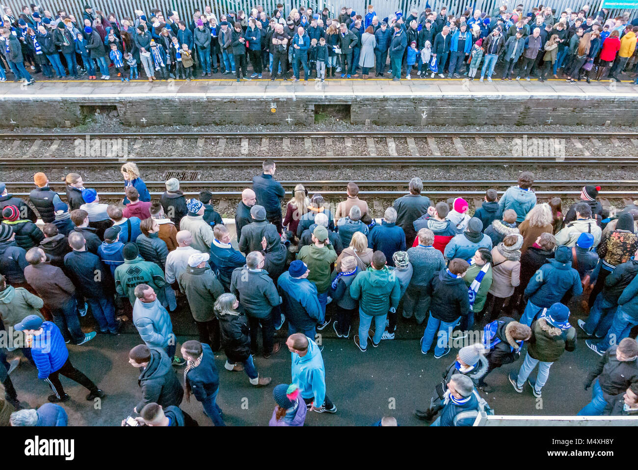 Brighton football crowd hi-res stock photography and images - Alamy