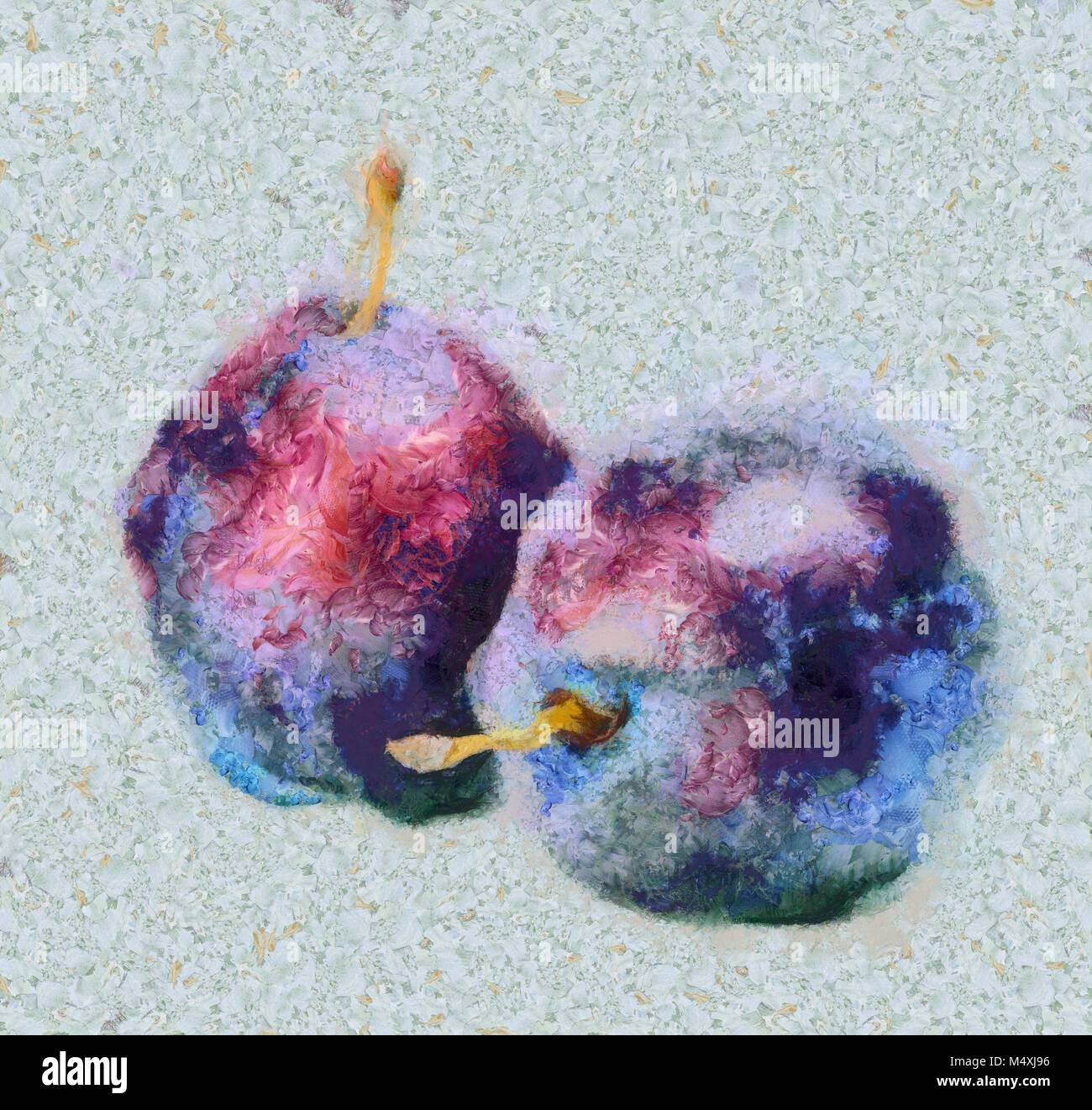 Ripe plum hi-res stock photography and images - Alamy