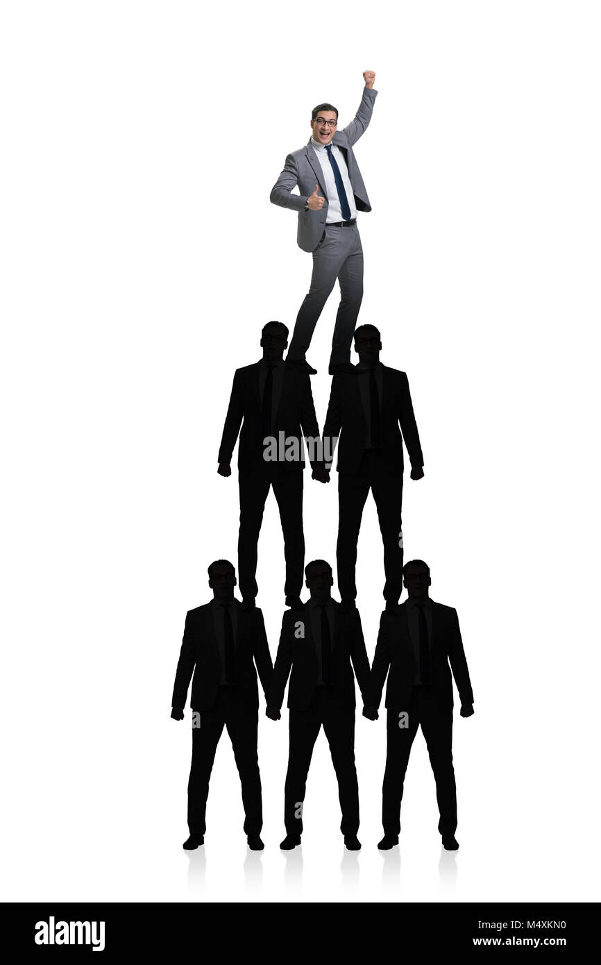 Business pyramid concept hierarchy structure hi-res stock photography ...