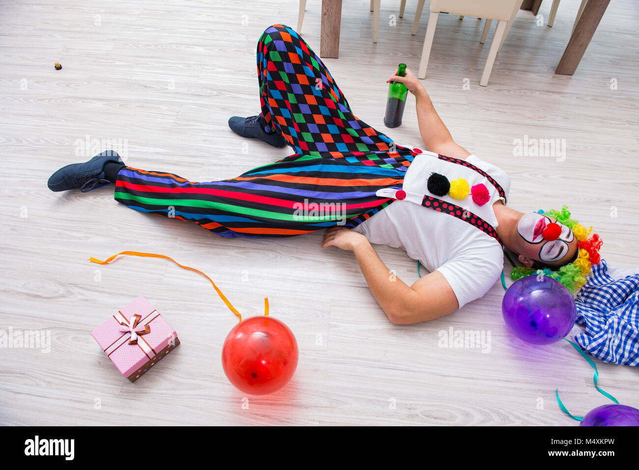 Clown sleeping hi-res stock photography and images - Alamy