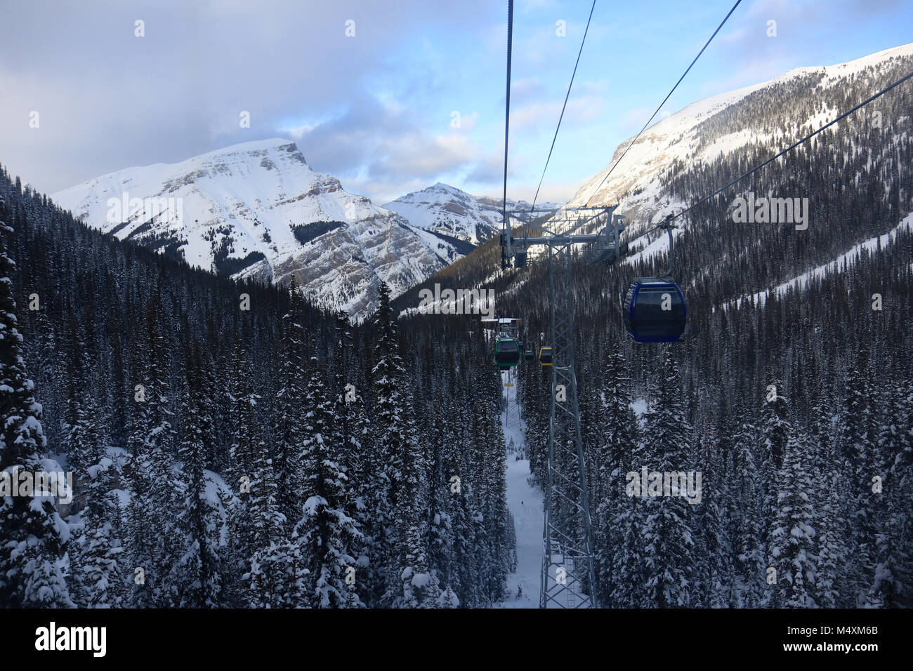 Ski Resort in Canada Stock Photo - Alamy