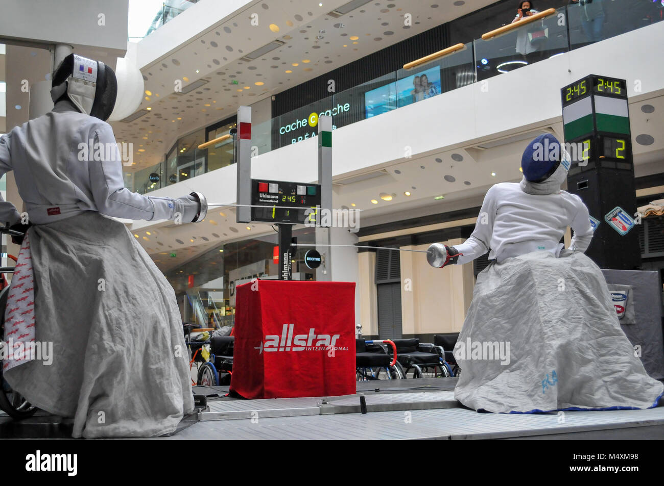 Disabled sport: Finale of France fencing Championship : Gaetan Charlot ...