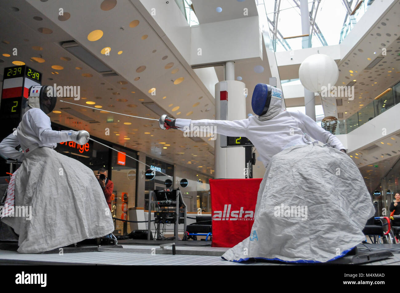 Disabled sport: Finale of France fencing Championship : Gaetan Charlot ...