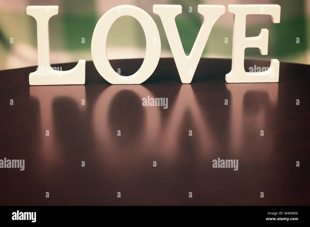 love shape text letter Stock Photo - Alamy