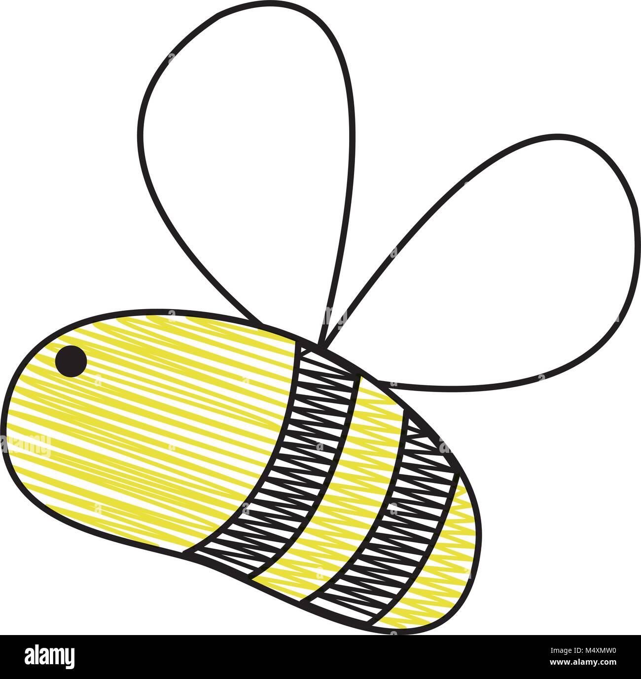 Bees fly beehive honey flying Cut Out Stock Images & Pictures - Alamy