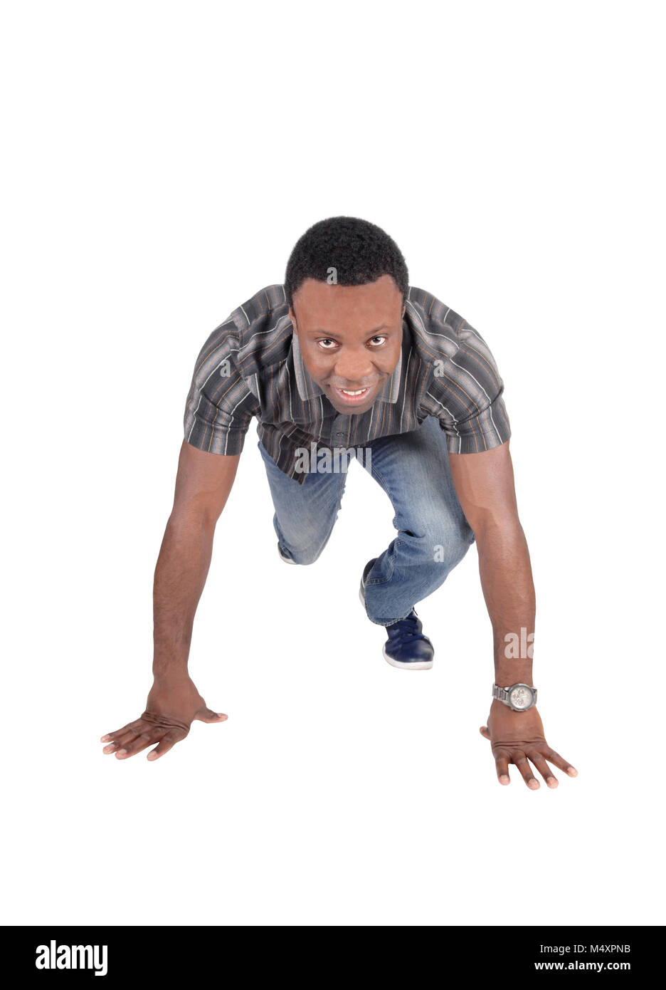 American muscular man in Cut Out Stock Images & Pictures - Alamy