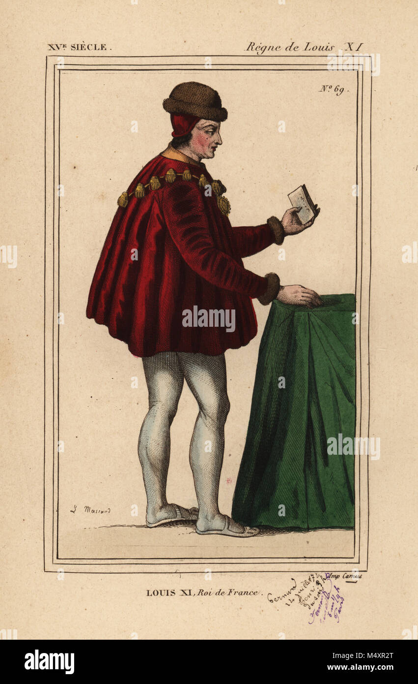 Portrait de louis xi de france hi-res stock photography and images - Alamy