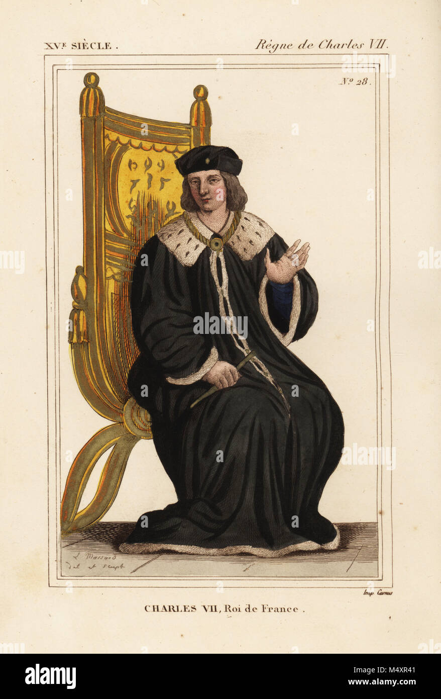 King Charles VII of France, the Victorious, le Victorieux, 1403-1461 ...