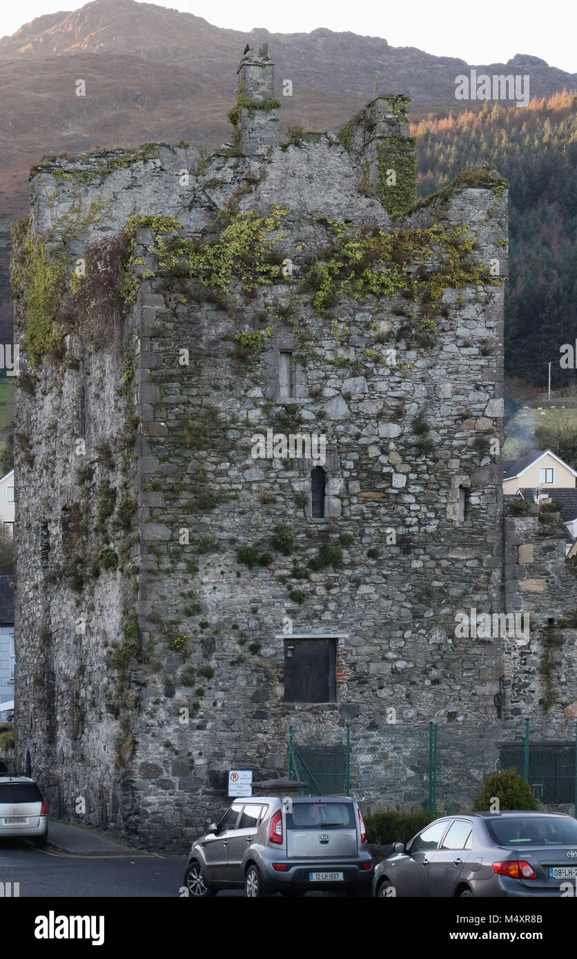 Taaffe's Castle in Carlingford County Louth Ireland Stock Photo - Alamy