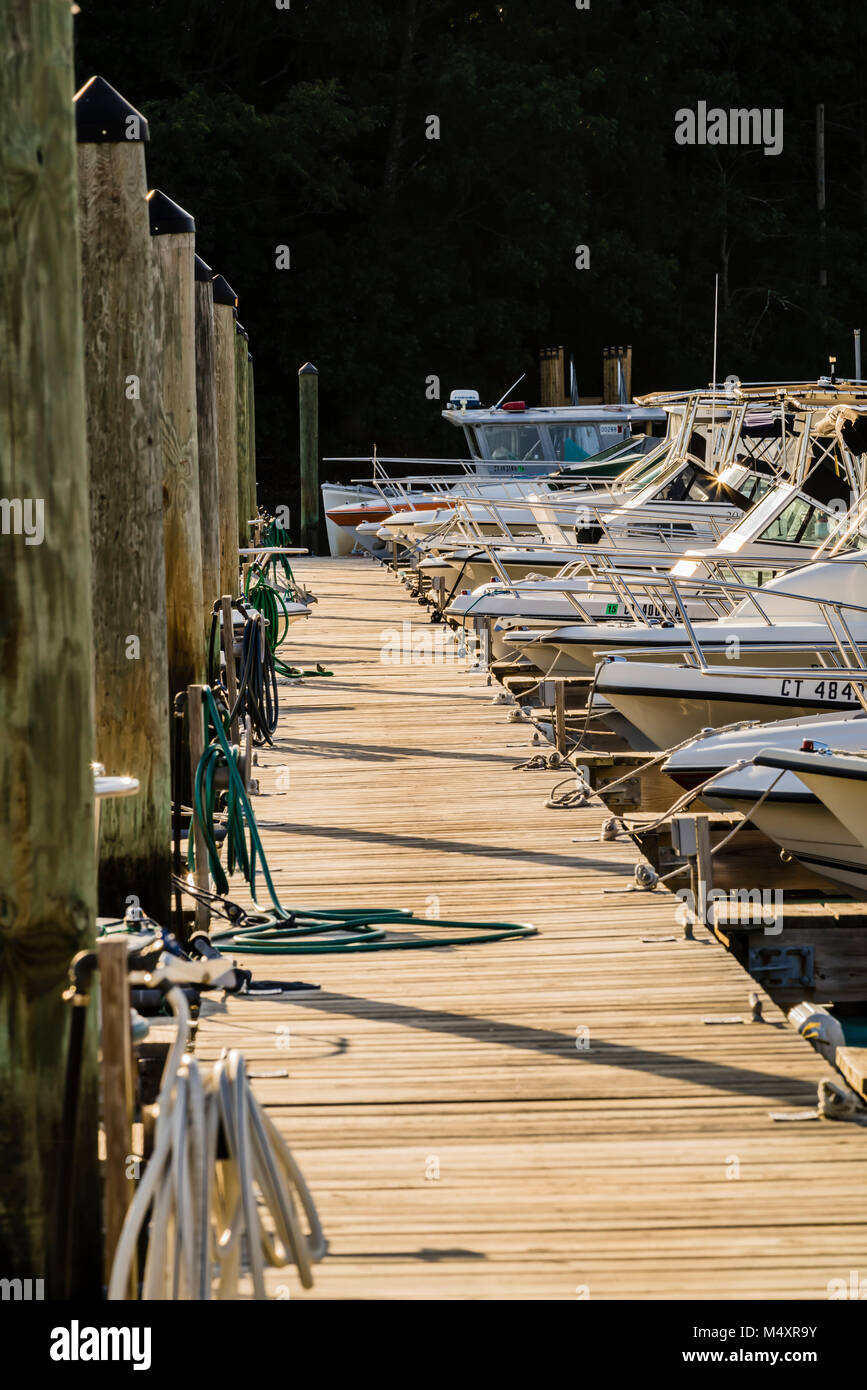 Marina Westbrook, Connecticut, USA Stock Photo - Alamy