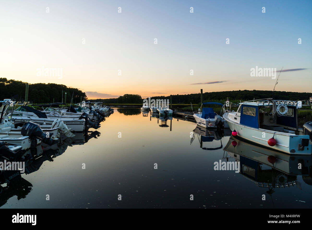 Marina Westbrook, Connecticut, USA Stock Photo - Alamy