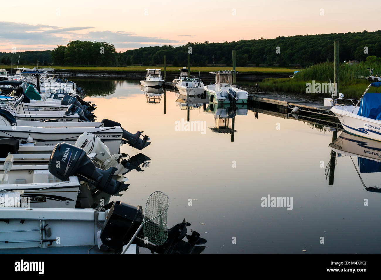 Marina Westbrook, Connecticut, USA Stock Photo - Alamy