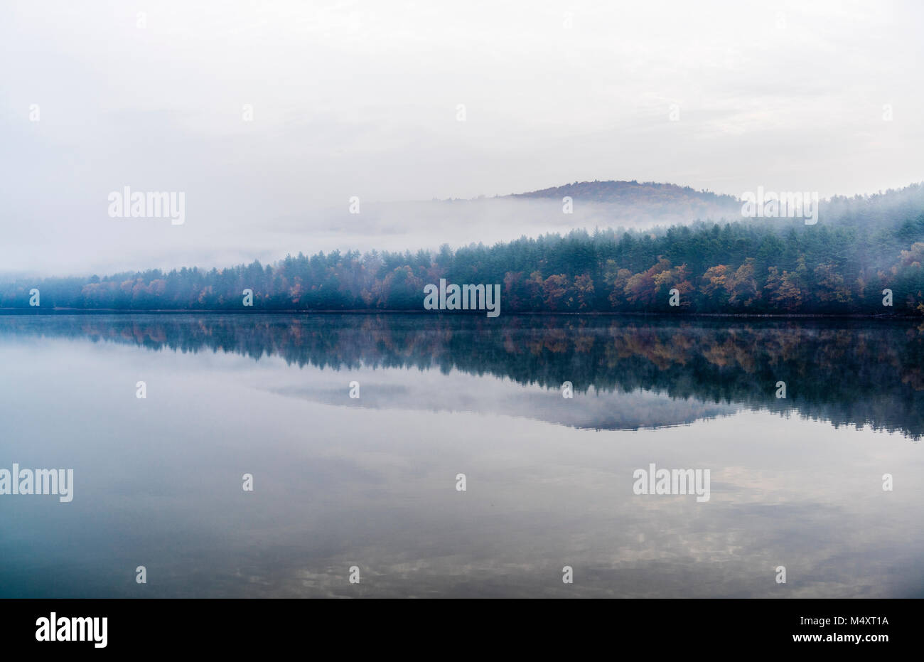 Saville Dam Barkhamsted Reservoir Barkhamsted, Connecticut, USA Stock ...