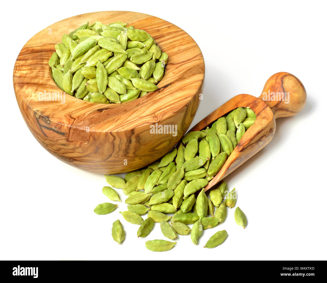 close up of dried cardamom isolated on white background Stock Photo - Alamy