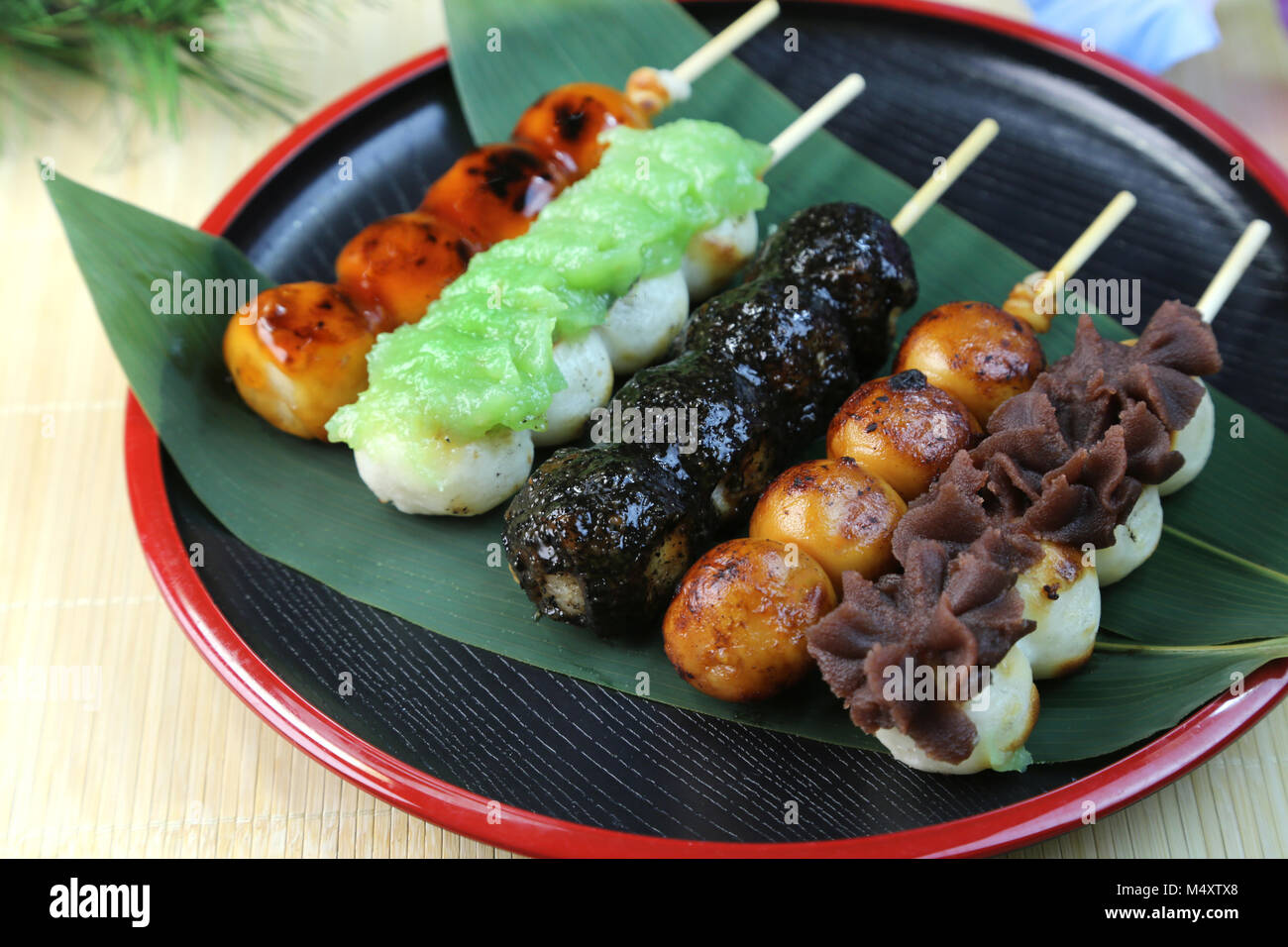 Mitarashi dango hi-res stock photography and images - Alamy