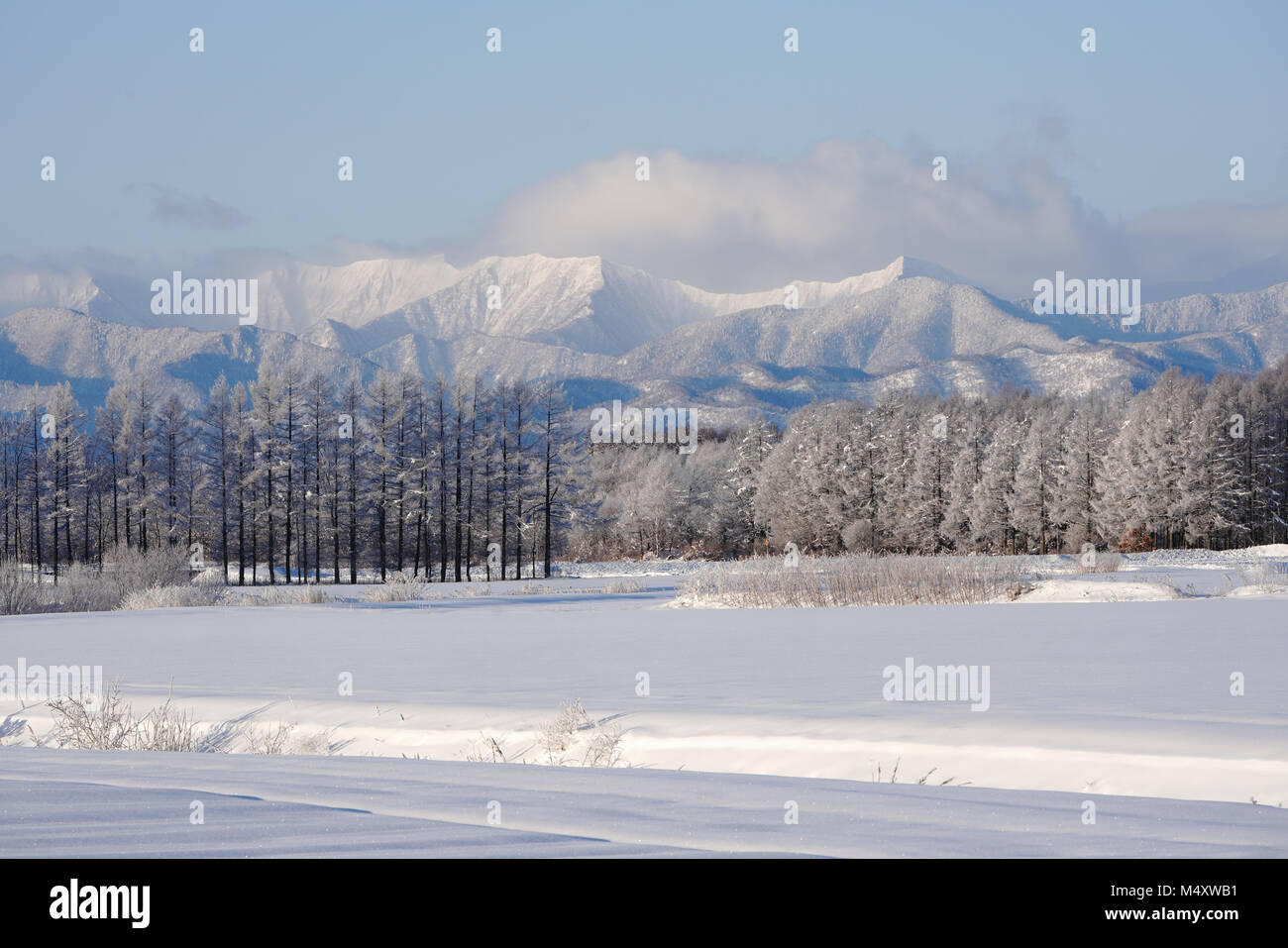 Hidaka mountain range, Hokkaido, Japan Stock Photo - Alamy