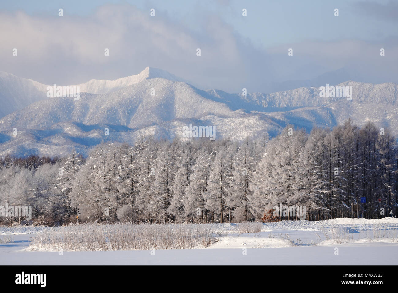 Hidaka mountain range, Hokkaido, Japan Stock Photo - Alamy
